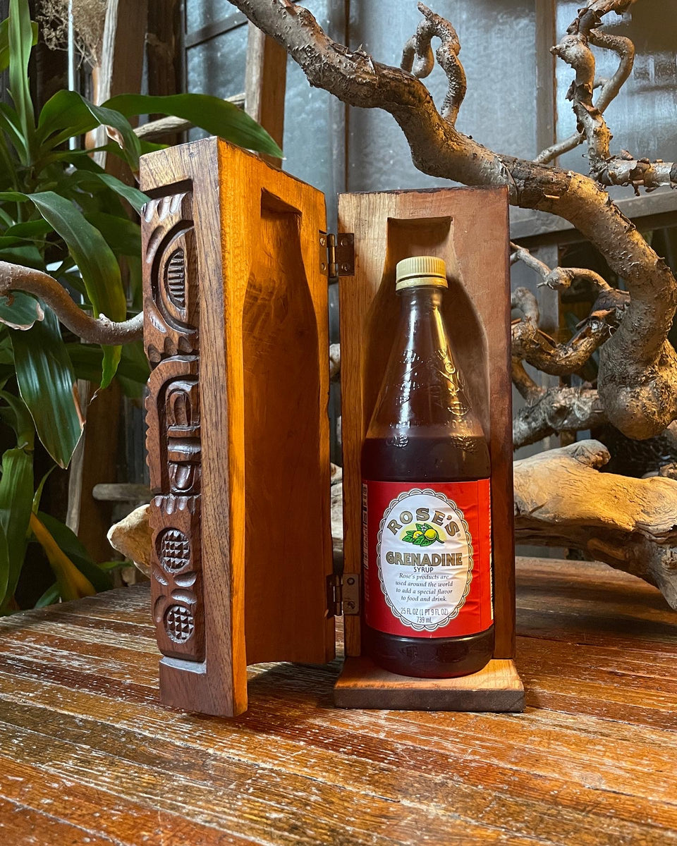 Carved Tiki Bottle Box – Dandy