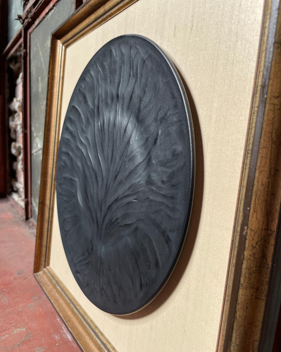 Frame and Matted Ceramic Tree of Life Plate – Dandy