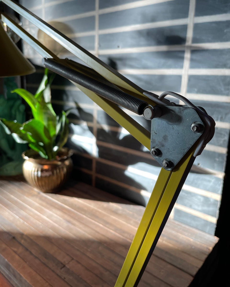 Yellow Luxo Clamp Lamp – Dandy