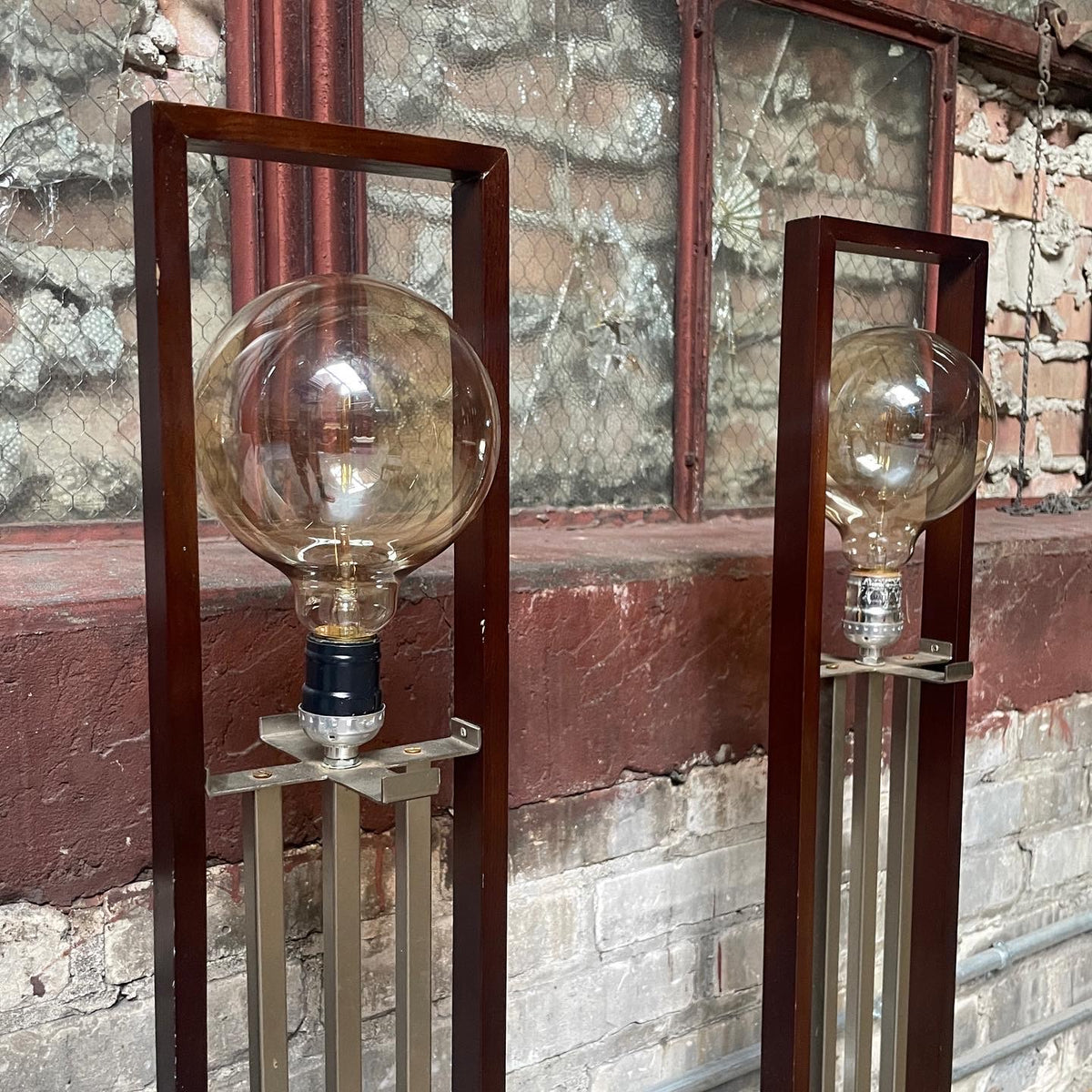 Mission Style Floor Lamps w/ Foot Switch – Dandy