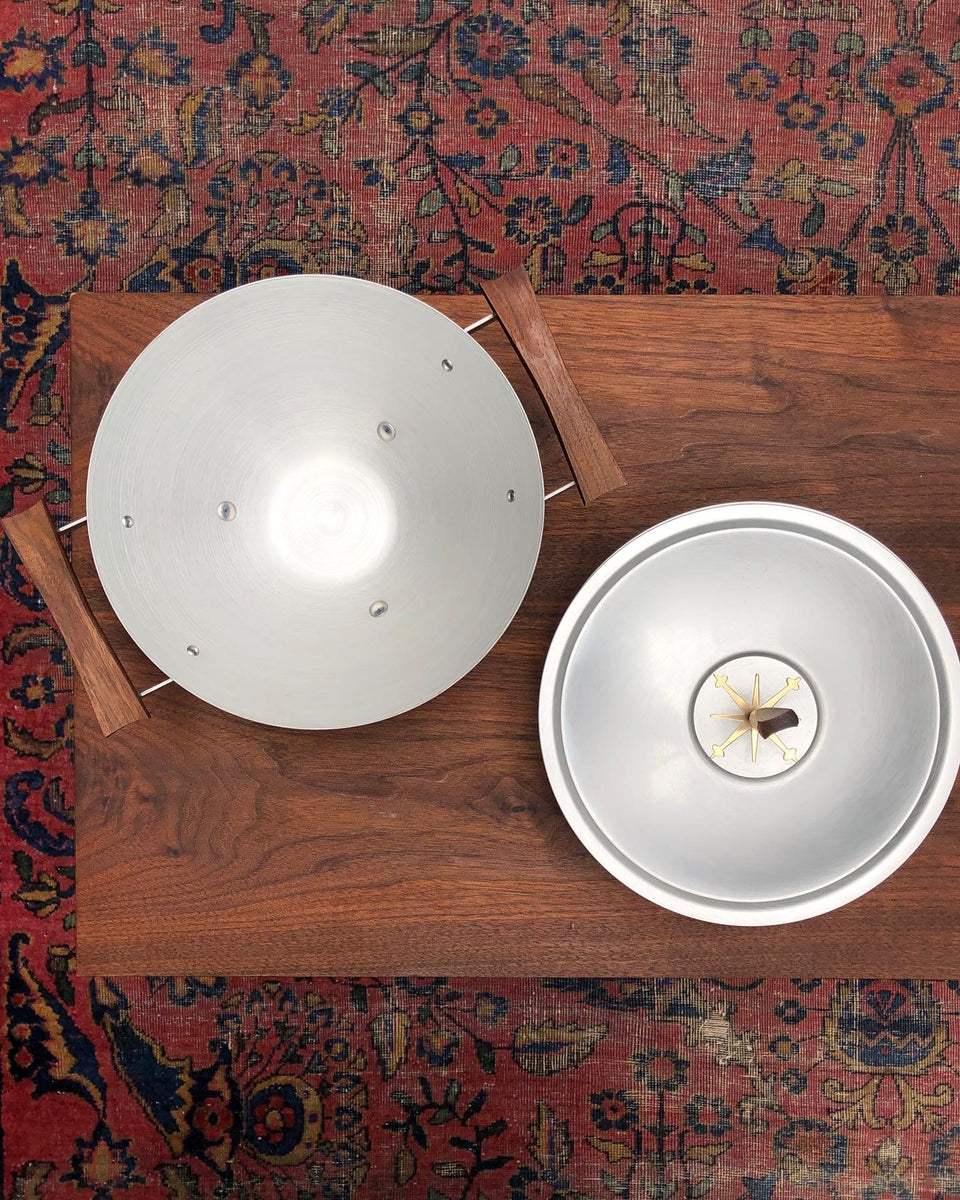 Mid-Century Atomic Serving Dish by Mirro Medallion – Dandy